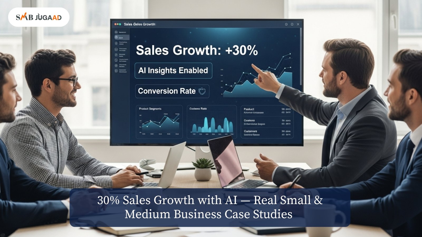 30% Sales Growth with AI — Real SMB Case Studies